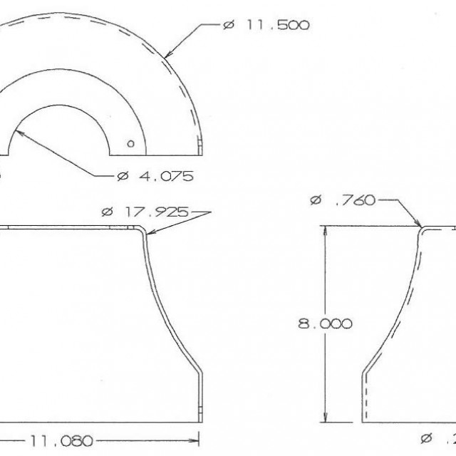 10½” ROUND ( ROUND POLE) DECORATIVE BASE COVER - JMA Manufacturing