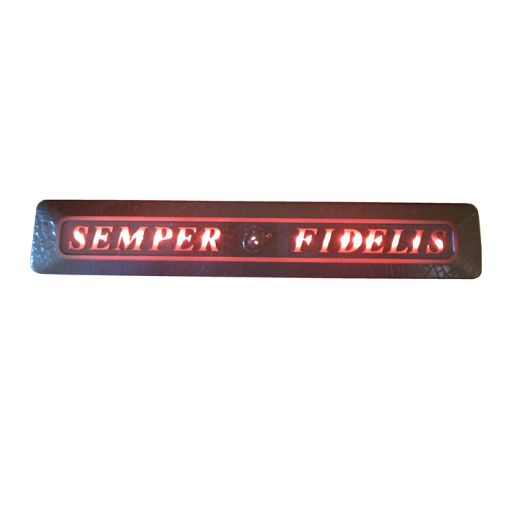 Semper Fidelis Motorcycle Lighted Tour Pac Emblem - JMA Manufacturing