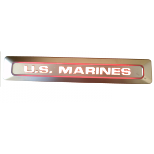 Marines Motorcycle Lighted Tour Pac Emblem - JMA Manufacturing