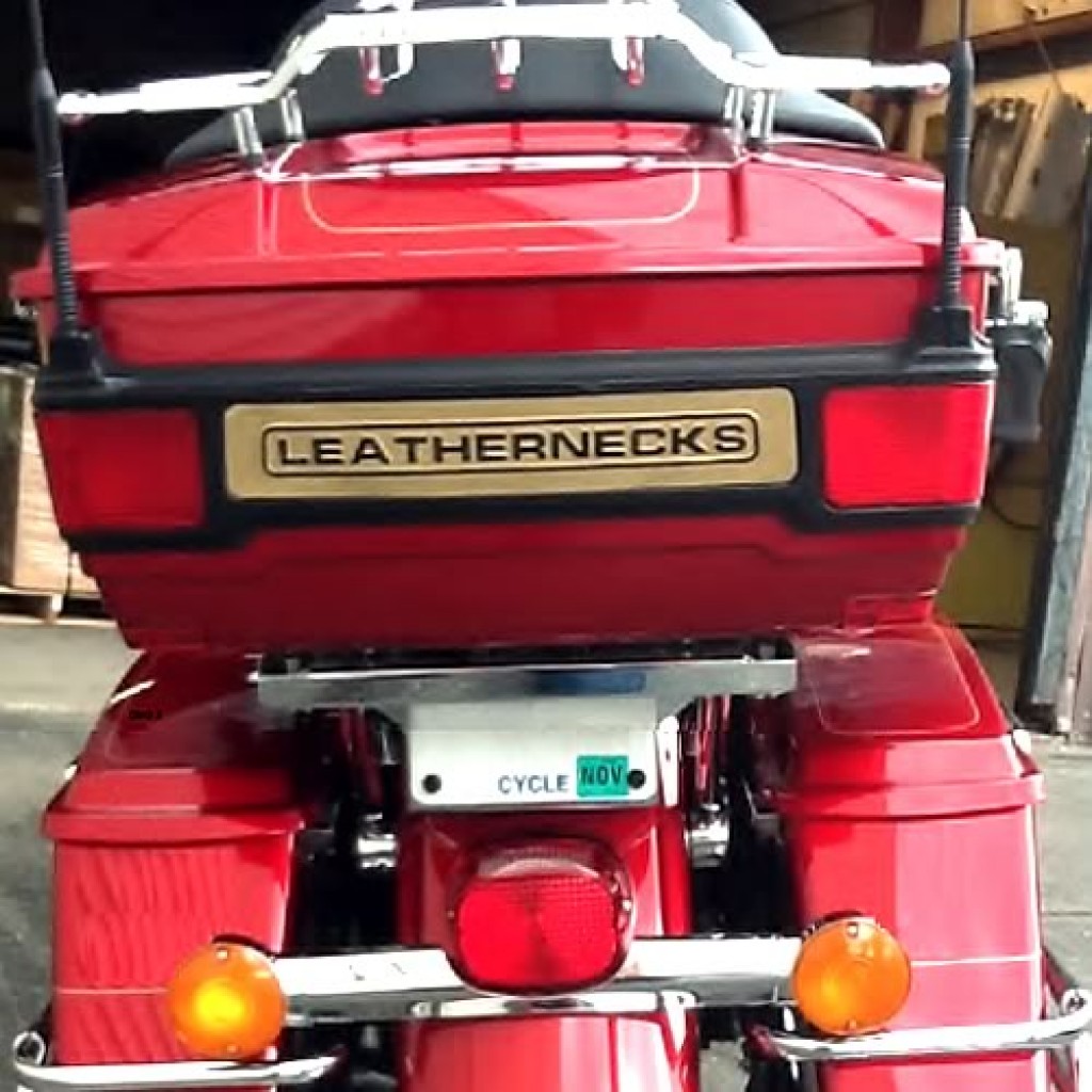 Navy Tour PAC Motorcycle Emblem or Plaque - JMA Manufacturing