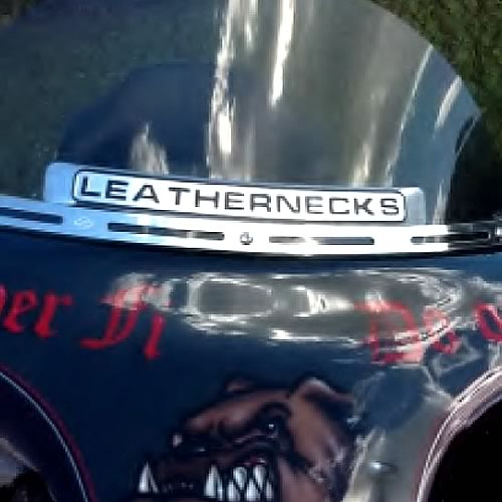Navy Motorcycle Windshield Emblem - JMA Manufacturing